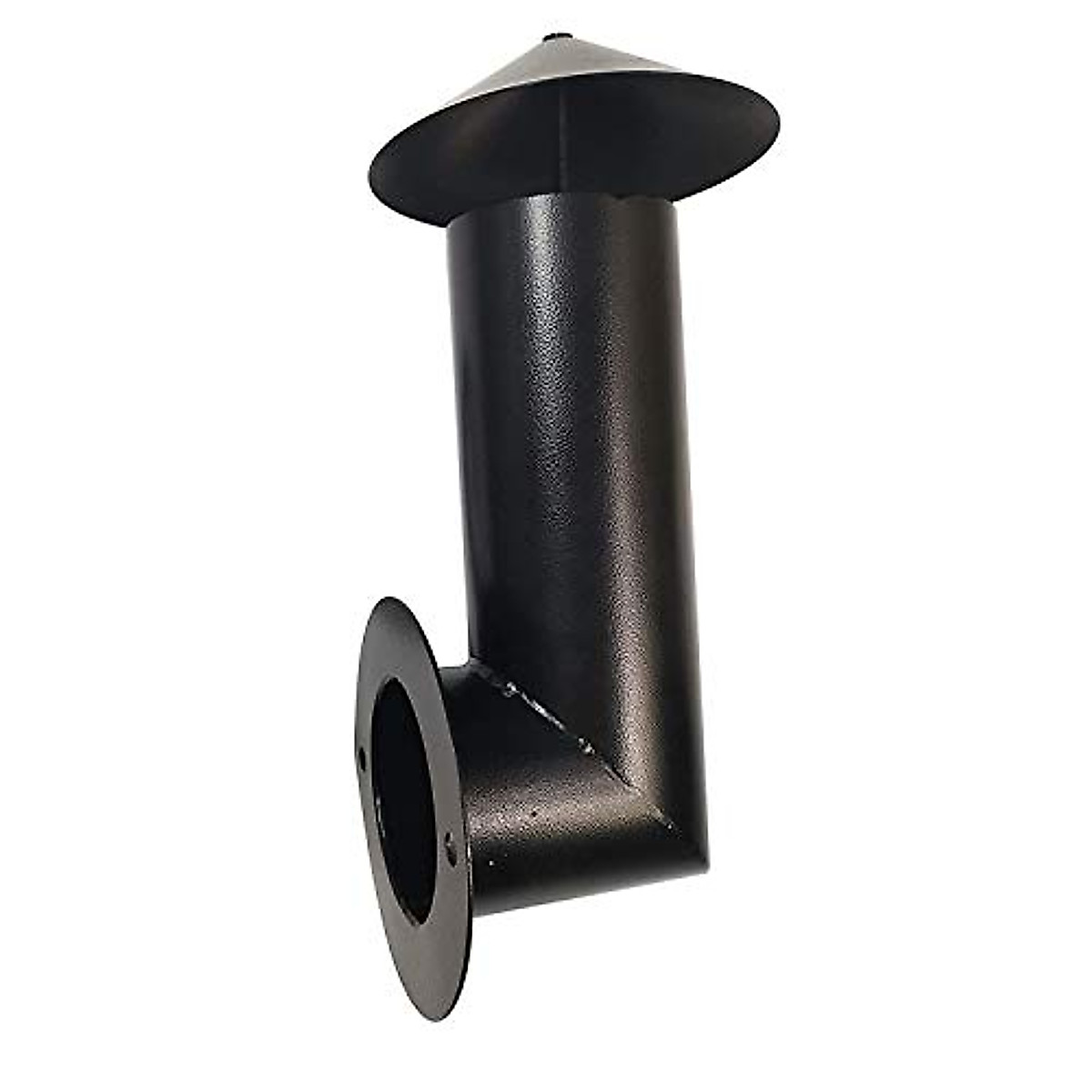 SafBbcue Grill Smoke Stack Compatible with Pit Boss, Traeger, Camp Chef and Other Pellet Smokers Grills Chimney | Porcelain Steel