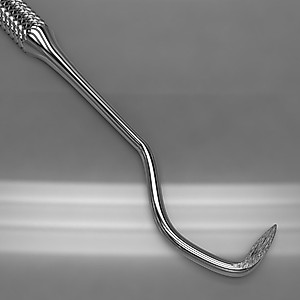 Dental Plaque Remover Tool for Teeth Cleaning - Tooth Scraper for Plaque and Tartar Remover Tool - Dentist's Stainless Steel Dental Scaler Scraper Pick