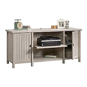 Sauder Costa Credenza, Chalked Chestnut finish