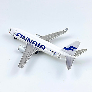 WngAur Finnair Airplane Model, Die-cast Metal Planes Aircraft Suitable for Collection and Display