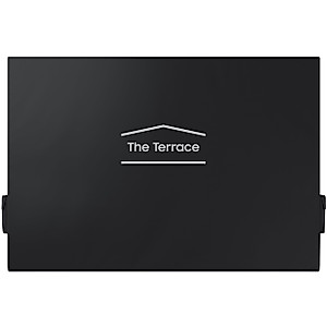 SAMSUNG 85-Inch The Terrace Outdoor Smart TV Dust Cover with Protective Lining, Breathable Holes, Soundbar Protection, Pocket for Remote and Accessories, VG-SDCC85G