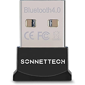 Sonnet Long-Range USB Bluetooth 4.0 Micro Adapter for macOS 10.12+ and Windows