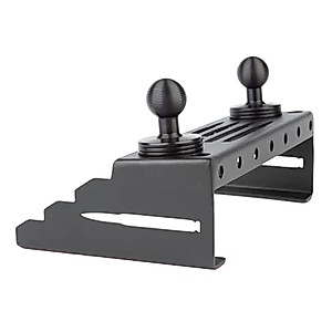 Bulletpoint Metal Dash Mount Phone Holder Compatible with 2015-2020 Ford F150 & 2017+ F250/F350 Super Duty - Dual 20mm Ball Dash F150 Phone Mount (13th Generation)