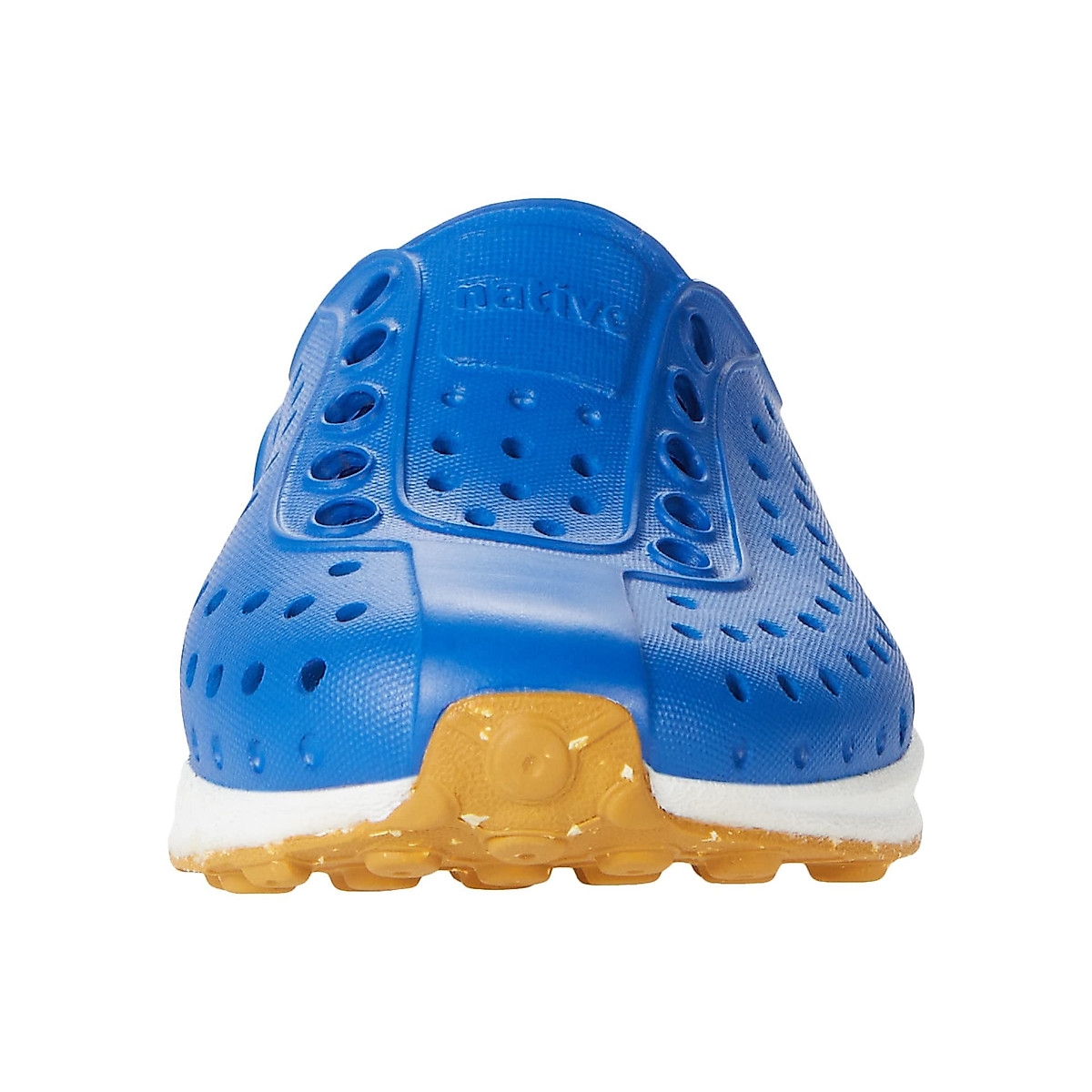 Native Shoes Kids Unisex Robbie (Toddler) Kids Robbie (Toddler) - Shoes for Kids - Synthetic Upper - Slip On Closure Victoria Blue/Shell White/Mash Speckle Rubber 9 Toddler M