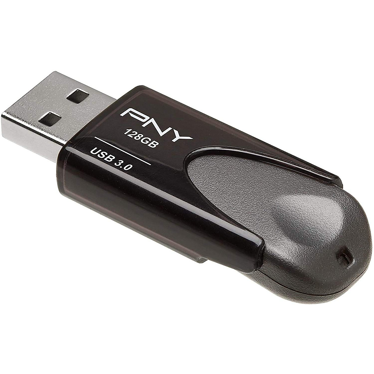 Generic PNY Flash Drive (Bulk 2 Pack) Turbo Attaché 4 USB 3.0 Works with Computer (P-FD128TBAT4-GE) Bundle with (1) Everything But Stromboli Lanyard, 128GB