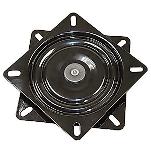 Trendler Bar Stool Swivel Plate Replacement - 7 Inch Square - 360 Degree Rotation - Commercial Grade Chair and Stool Replacement Parts - Made in USA