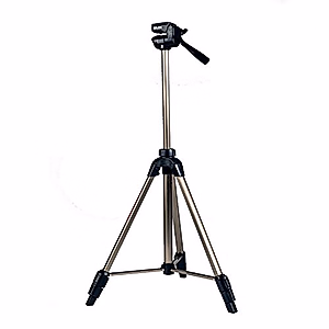 SLIK U8000 Tripod with 3-Way, Pan-and-Tilt Head,Silver