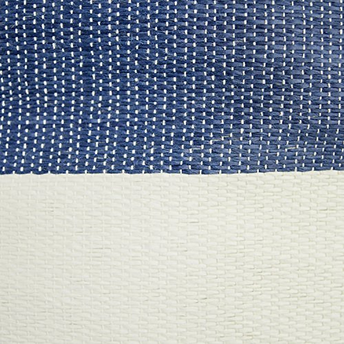 DII, Woven Paper Storage Bin, Collapsible, 17x12x12, Rugby Nautical Blue