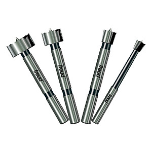 Freud PB-104: 1/4" to 1" (Dia.) 4 Pcs. Forstner Bit Set