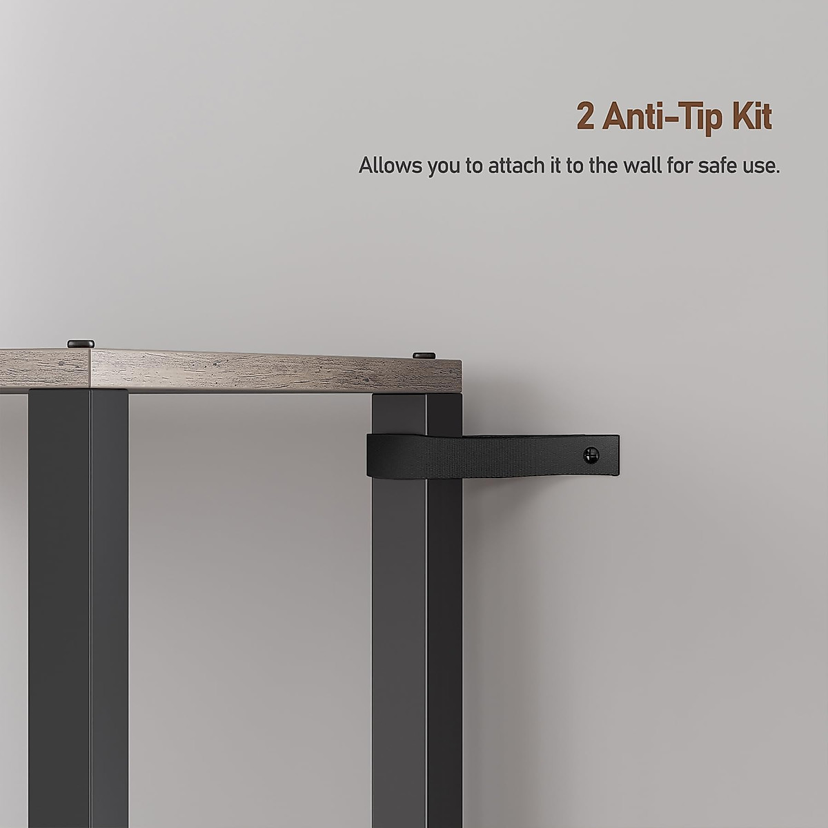 TUTOTAK 4 Tier Bookcase and Bookshelf, Narrow Book Shelf with Door for Small Space, for Living Room, Office, Study, Entryway, Greige BS03BG004