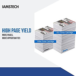 iamstech TN227 High Yield Toner Cartridge 4PackBrother TN-227BK/C/M/Y High Yield HL-L3270CDW HL-L3290CDW HL-L3210CW MFC-L3710CW MFC-L3750CDW MFC-L3770CDW HL-L3230CDW Printer Black/Cyan/Yellow/Magenta