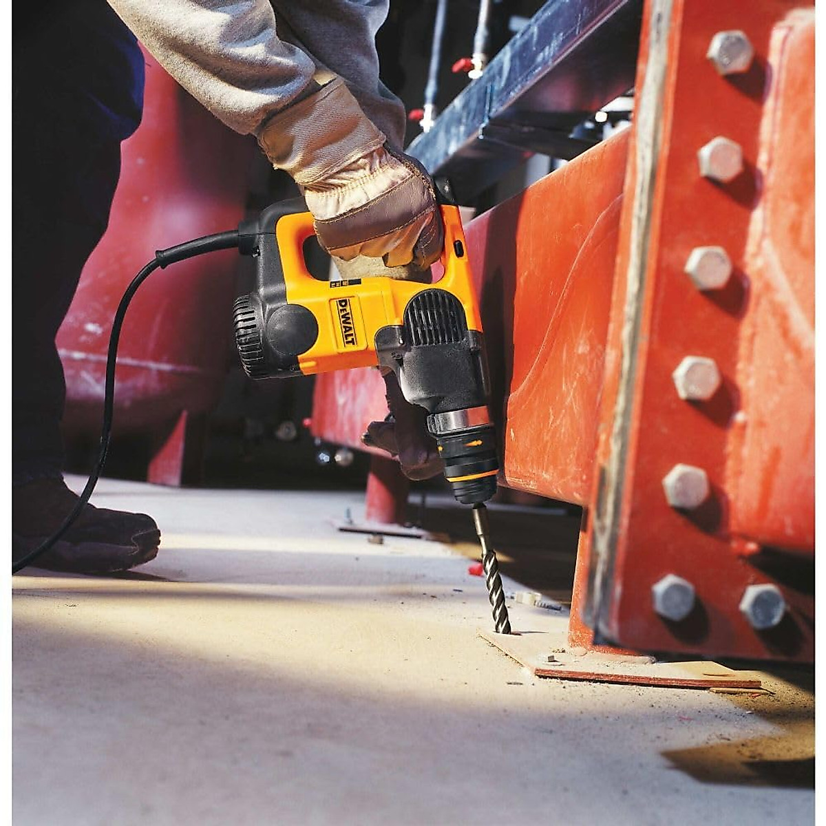 DEWALT DW5471 5/8-Inch by 8-Inch by 10-Inch Rock Carbide(TM) 4 Cutter SDS+ Hammer Bit