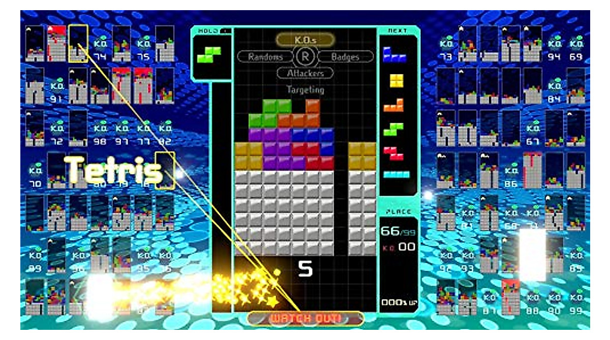 Tetris 99 + NSO for Nintendo Switch: 99-Player Battle Royale