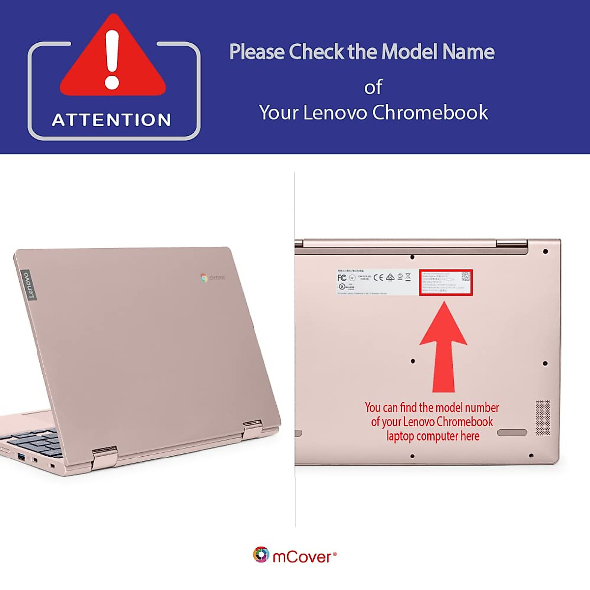 mCover Case Compatible for 2019~2021 11.6" Lenovo Chromebook C340 Series 2-in-1 Laptop Computers ONLY (NOT Fitting Any Other Lenovo Models) - Purple