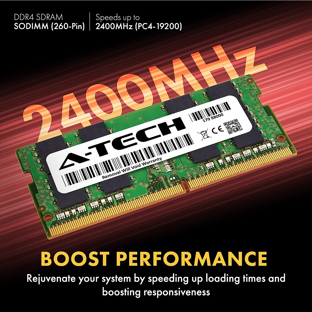 A-Tech 16GB RAM Compatible for Acer Aspire 5 A515-46-R3UB Laptop | DDR4 2400MHz PC4-19200 SODIMM 2Rx8 1.2V 260-Pin Non-ECC SO-DIMM Memory Upgrade