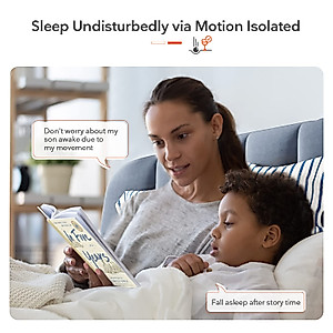 Sweetnight Full Size Mattress, 12 Inch Gel Memory Foam Mattress in a Box for Cooling Sleep, Flippable Mattress with Two Firmness Preference, Pressure Relieving, CertiPUR-US Certified, Gray+White