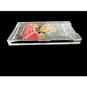 PWorld Ultra Acrylic Booster Pack Display Case Box for Pokémon Yu-Gi-Oh Trading Cards Booster Packs (Pack of 5)