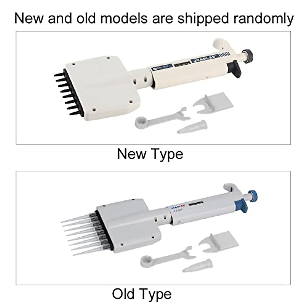 8-Channel Multichannel Pipett Adjustable Pipettor Micro Pipette Multichannel Pipette 0.5-10μl
