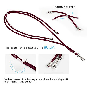 Shantime Emporia Smart 4 Case + Universal Mobile Phone Lanyards, Neck/Crossbody Soft Strap Silicone TPU Cover Bumper Shell for Emporia Smart 4 (4.95”)