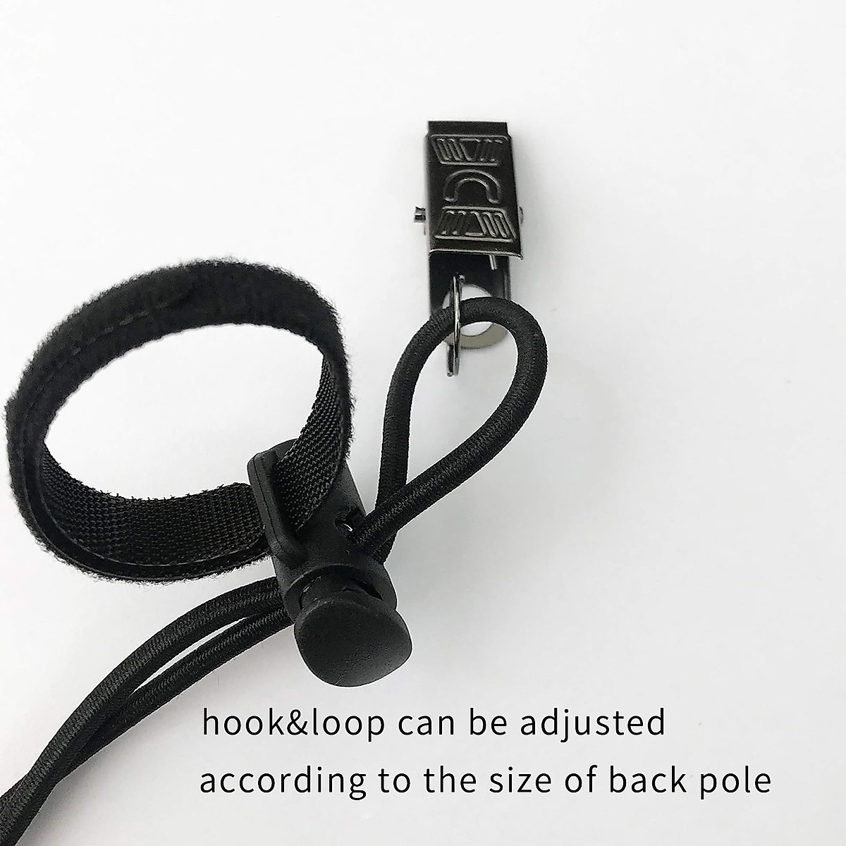 Background Backdrop Clips Clamps Holder for Photo Video Studio,24 Pack,Black