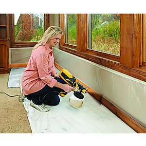 Wagner Spraytech 0529010 FLEXiO 590 Handheld HVLP Paint Sprayer, Sprays Most Unthinned Latex, Includes Two Nozzles - iSpray & Detail Finish Nozzle, Complete Adjustability for All Needs , Multi-colored