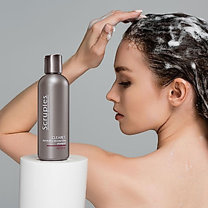 Scruples Clearet Anti Dandruff Shampoo - Professional Deodorizing Shampoo to Soothe Dry & Itchy Scalp From Flaking - Scalp Treatment + Cleanser (8.5 oz)