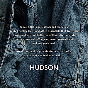 Hudson Jeans Men's Reese Straight Cargo, Black Ash, 29 Regular