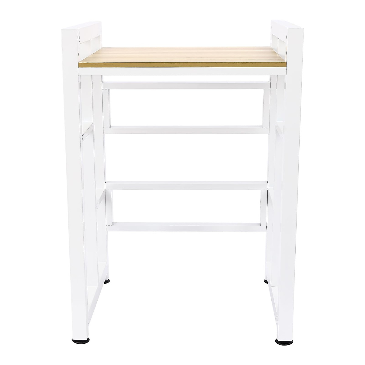 Stacking Dryer Rack Stand, Floor Mount Storage Shelf with Adjustable Laminate, Heavy Duty Over Washer and Dryer Shelves, Washing Machine Rack for Bathroom, Laundry Room, Apartments Garages