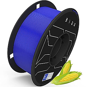 BIQU 3D Printer Filament PLA 1.75mm 1kg Spool (2.2lbs), Dimensional Accuracy +/- 0.03mm, Non-Tangling Non-Clogging Non-Stringing Tough PLA 3D Printing Filament for Most FDM 3D Printer - Blue