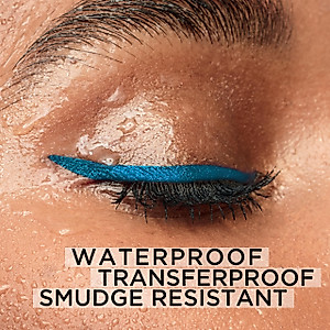 L'Oreal Paris Infallible Grip Mechanical Gel Eyeliner Pencil, Smudge-Resistant, Waterproof Eye Makeup with Up to 36HR Wear, Turquoise, 0.01 Oz