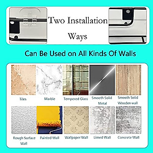 BCJDS Shower Caddy Organizer Shelf With Toothbrush, Soap Holder And 4 Hooks, Rustproof Stainless Steel Hanging Storage Rack 4 Pack For Bathroom Shower Organizer,Kitchen Storage.