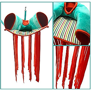 PINVNBY Hamster Tunnel Hammock Hanging Ferret Hideout Cage Accessories Guinea Pig Hammock Sugar Glider Hideaway Tent Toys for Chinchilla Rats Hedgehog Squirrel and Other Small Animals