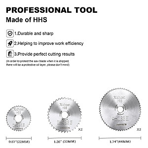 Richcat PVC Pipe Inside Cutter,Inside Pipe Cutter,Internal Plastic Pipe Cutter,Plumbing Internal Plastic ABS Pipe Cutter Set,1/4" Hex Shank,High Speed Steel, for Plastic/PVC/Wood/Soft Metal