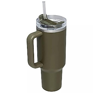 Stanley x Magnolia 40oz Stainless Steel H2.0 Flowstate Quencher Tumbler - Peet Moss