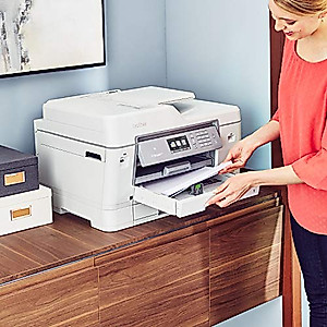 Brother Inkjet Printer, MFCJ6945DW, INKvestmenttank Color Inkjet All-in-One Printer with Wireless, Duplex Printing and Up to 1-Year of Ink in-Box, Amazon Dash Replenishment Ready