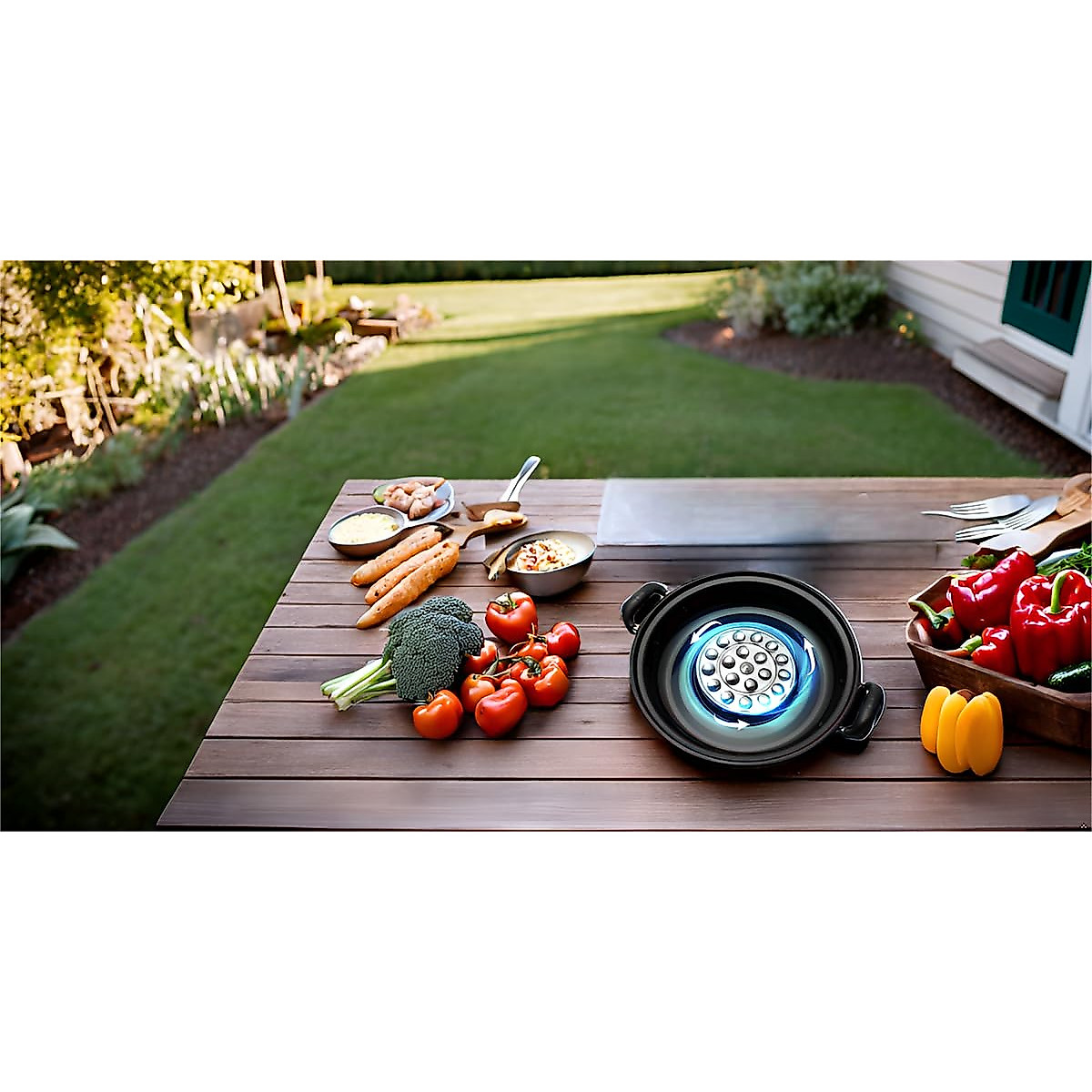 Estufa Asador Mexicano Stovetop Grill Indoor Grill Estufa Pratti Asador Asahi Estufa Asasting Mexican Stove With Grill Spinning Disc Esmalte Acero Inoxidable