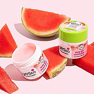 Yes To Watermelon Daily Gel Moisturizer, Skin Texture Improvement & Refreshing, Antioxidants, Sodium Hyaluronate, 1.7 Fl Oz