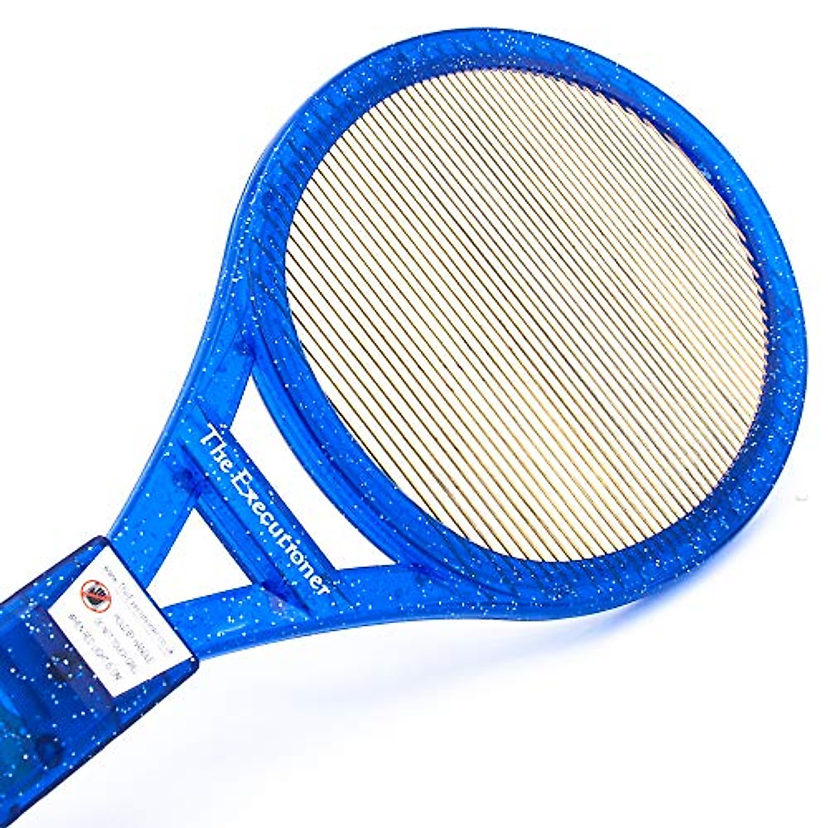The Executioner Fly Killer Mosquito Swatter Racket Wasp Bug Zapper Indoor Outdoor (Blue)