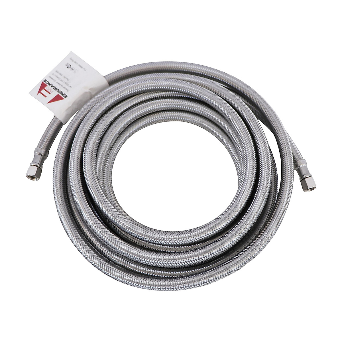KITCHEN BASICS 101 WR30X10093 Ice Maker Kit Replacement for GE Refrigerator & 15 ft Universal Ice Maker Flexible Braided Stainless Steel Water Supply Hose Connector, 1/4 x 1/4 Compression Fittings