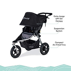 BOB Gear Rambler Jogging Stroller, Black