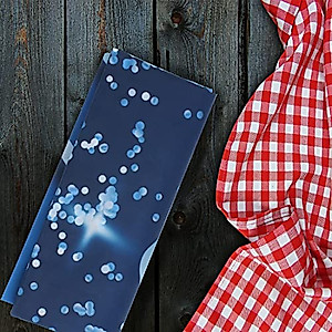 Happy Retirement Banner Backdrop Blue Silver Decorations Background Photo Booth Prop for Men Women Photography Officially Retire Party Decor Supplies