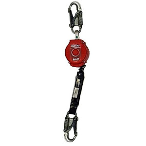 Miller MFL-9/6FT TurboLite 6-Foot Personal Fall Limiter, Red