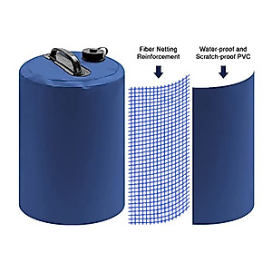 ABLEM8CANOPY Canopy Water Weights Set of 4, 88 LB Water Tent Weights, Heavy Duty Canopy Weights Bags for Pop up Canopy Tent Legs(10L, Navy)