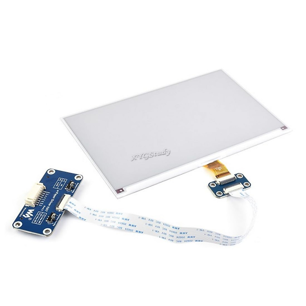 New 7.5 inch E-Ink Display e-Paper HAT (B) Three-Color Resolution 800×480 SPI Interface for Raspberry Pi 4 3 2 Zero W WH Jetson Nano @XYGStudy