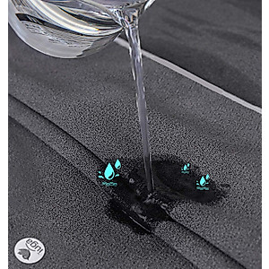 IUGA Yoga Towel for Hot Yoga Non Slip Extra Thick Yoga Mat Towel + Hand Towel 2in1 Set with Corner Pockets Super Absorbent and Quick Dry Hot Yoga Towel