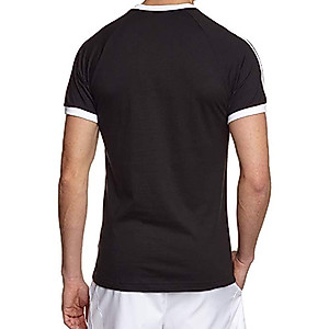 adidas Men’s Cotton Sports Originals T-Shirt S Black (Black, Small)