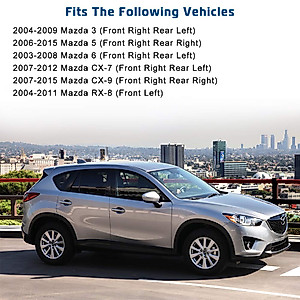 Power Window Lift Motor Replacement Compatible with Mazda 3 Mazda 5 Mazda 6 Mazda CX-7 Mazda CX-9 Mazda RX-8 | Replace# G22C5858XF, GJ6A5858XC, D01G5858XB, 742-802