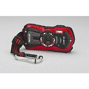 Pentax Optio WG-2 Digital Camera, Vermillion Red