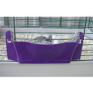 Lixit Cage Hay Rack for Rabbits and Other Small Animals (Green)