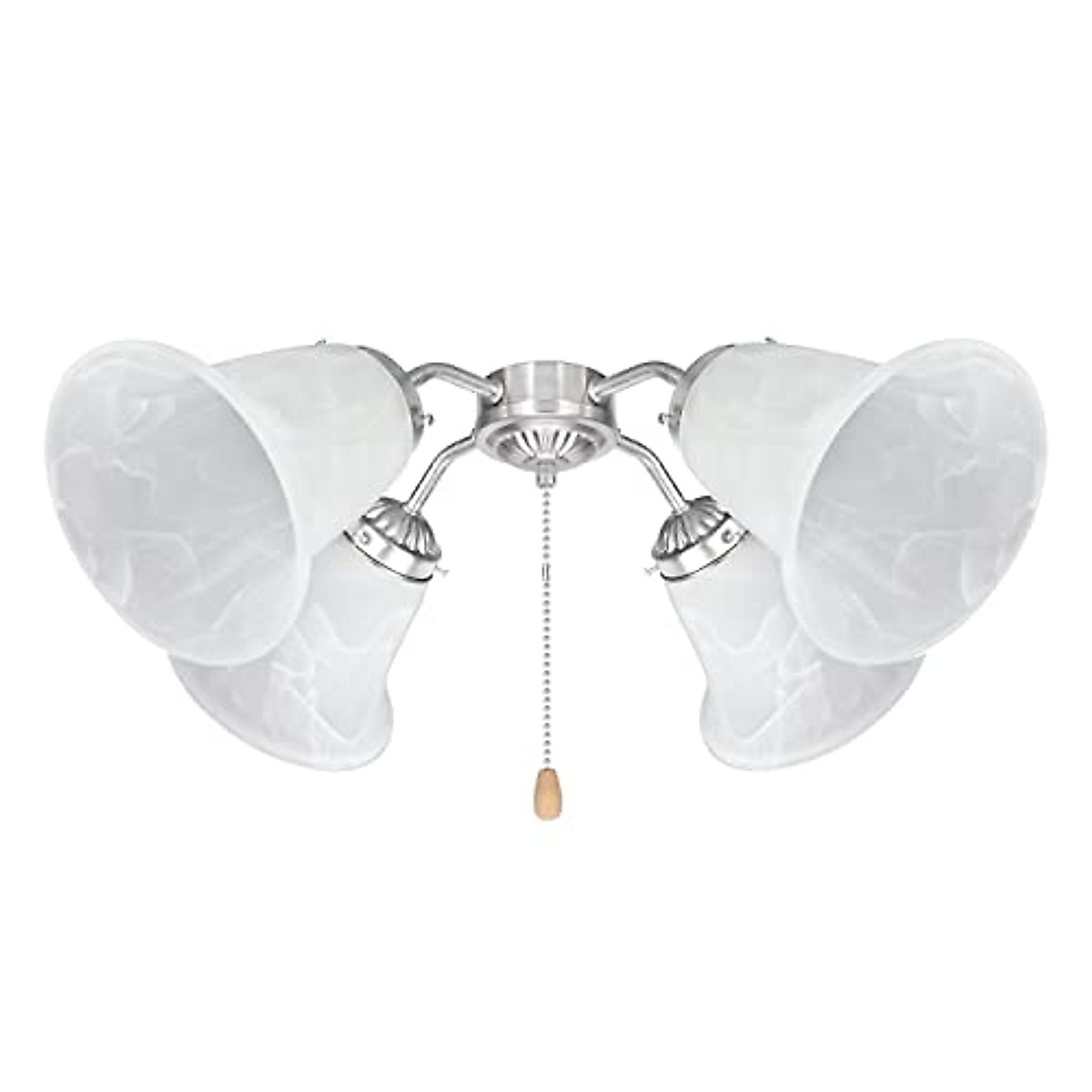 Aspen Creative 23029-4 Transitional Style Replacement Glass Shade, Alabaster